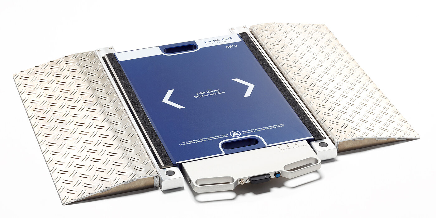 Portable aircraft scales in different load ranges by HKM